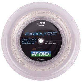 Badmintonový výplet Yonex Exbolt 65 200m bílý + omotávky X6 | Strnadshop.cz - prodej, servis ...